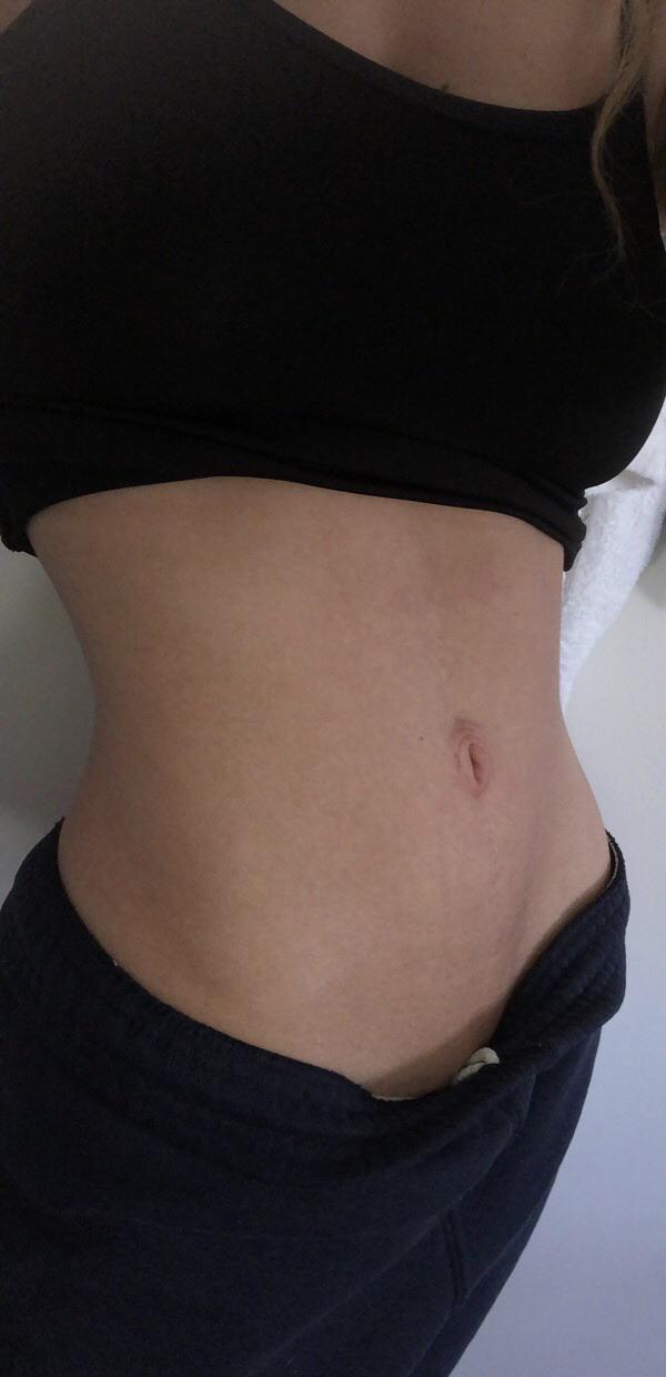 My soft flat belly with navel exposed | Scrolller