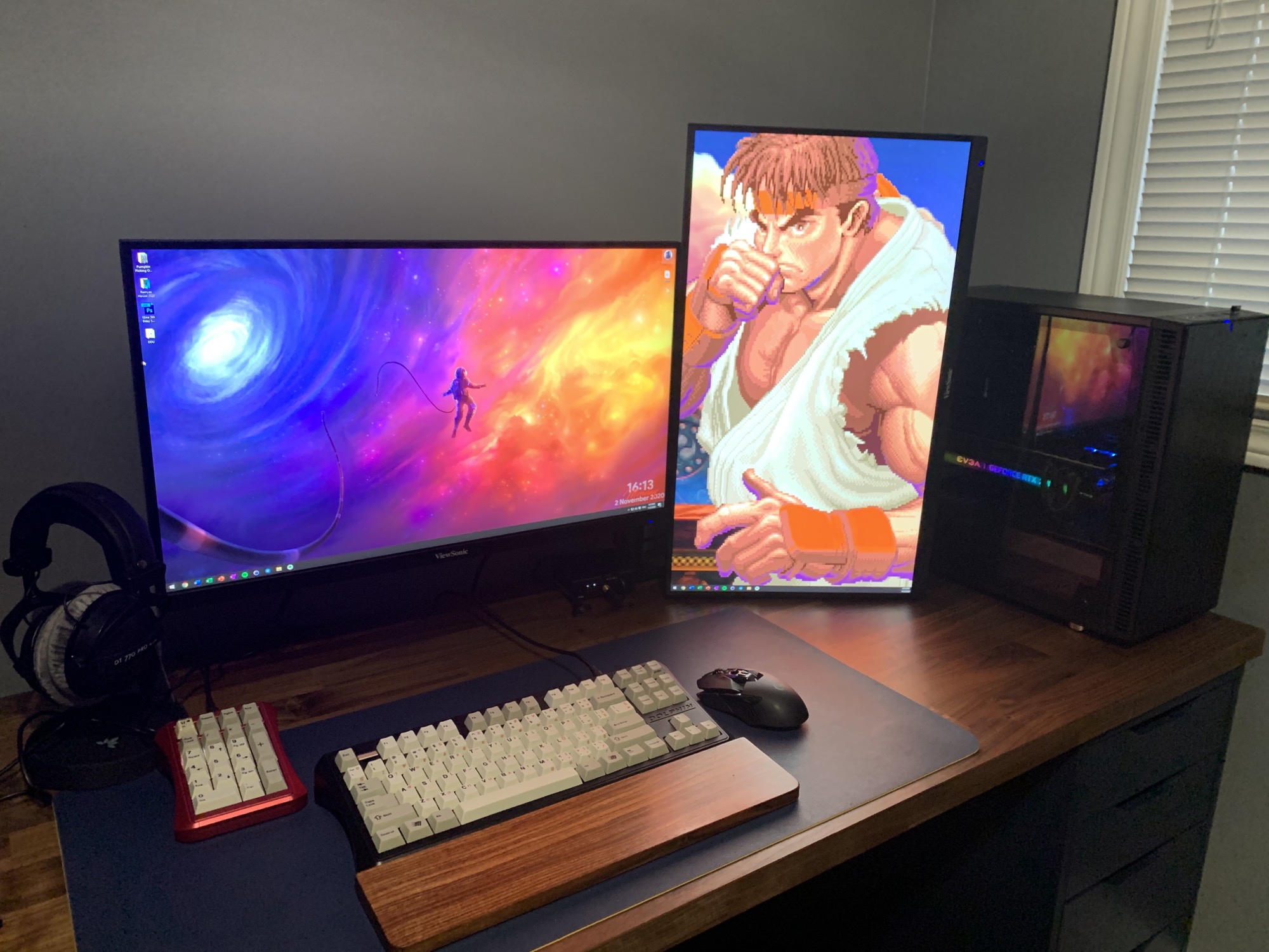 My somewhat minimalistic battlestation | Scrolller