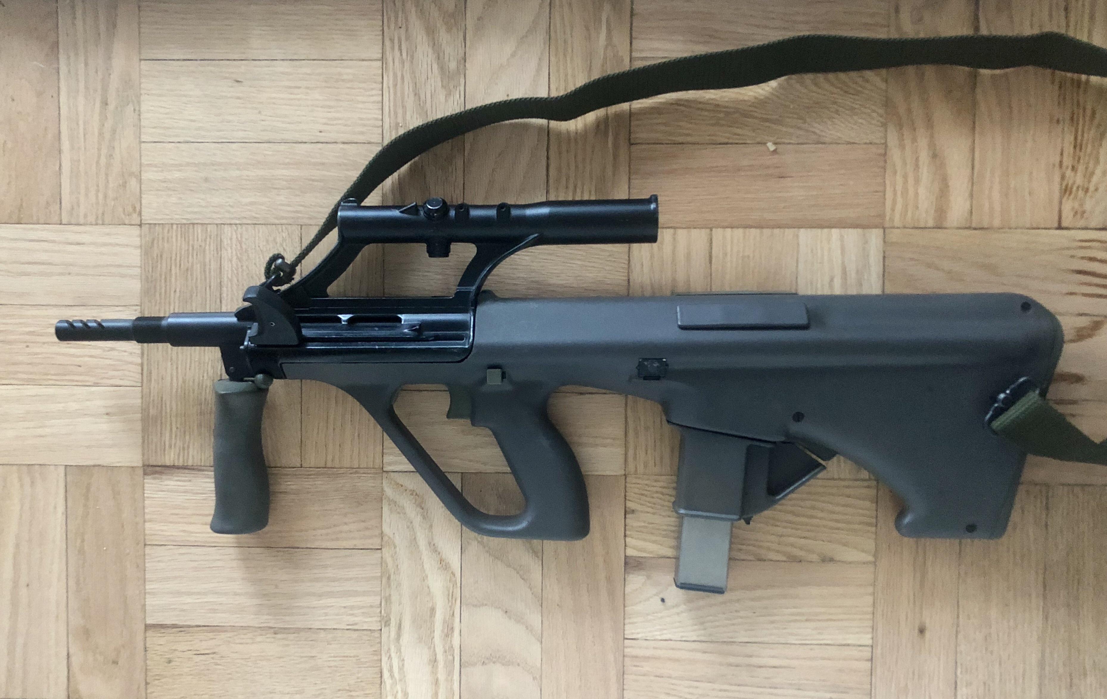 My Steyr A2 with 9mm Para kit | Scrolller