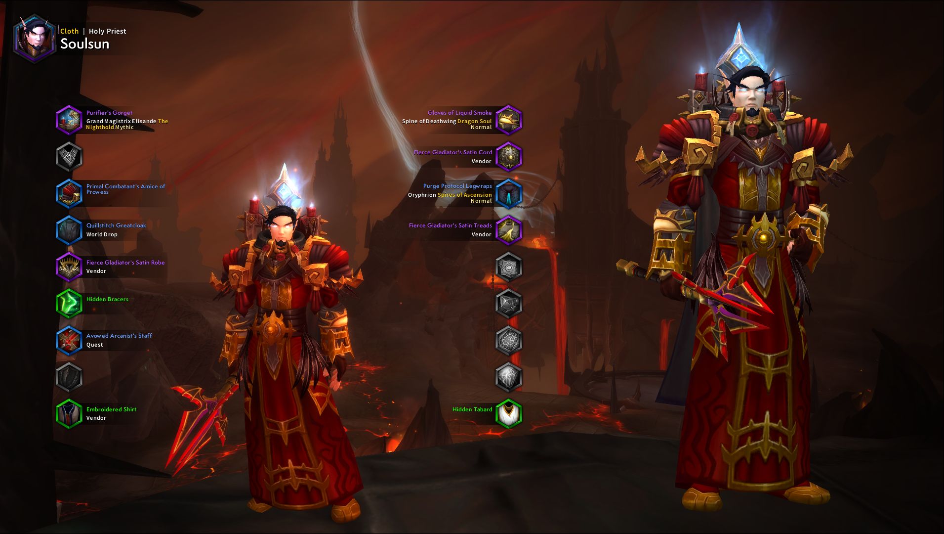 My take on a Venthyr Priest | Scrolller