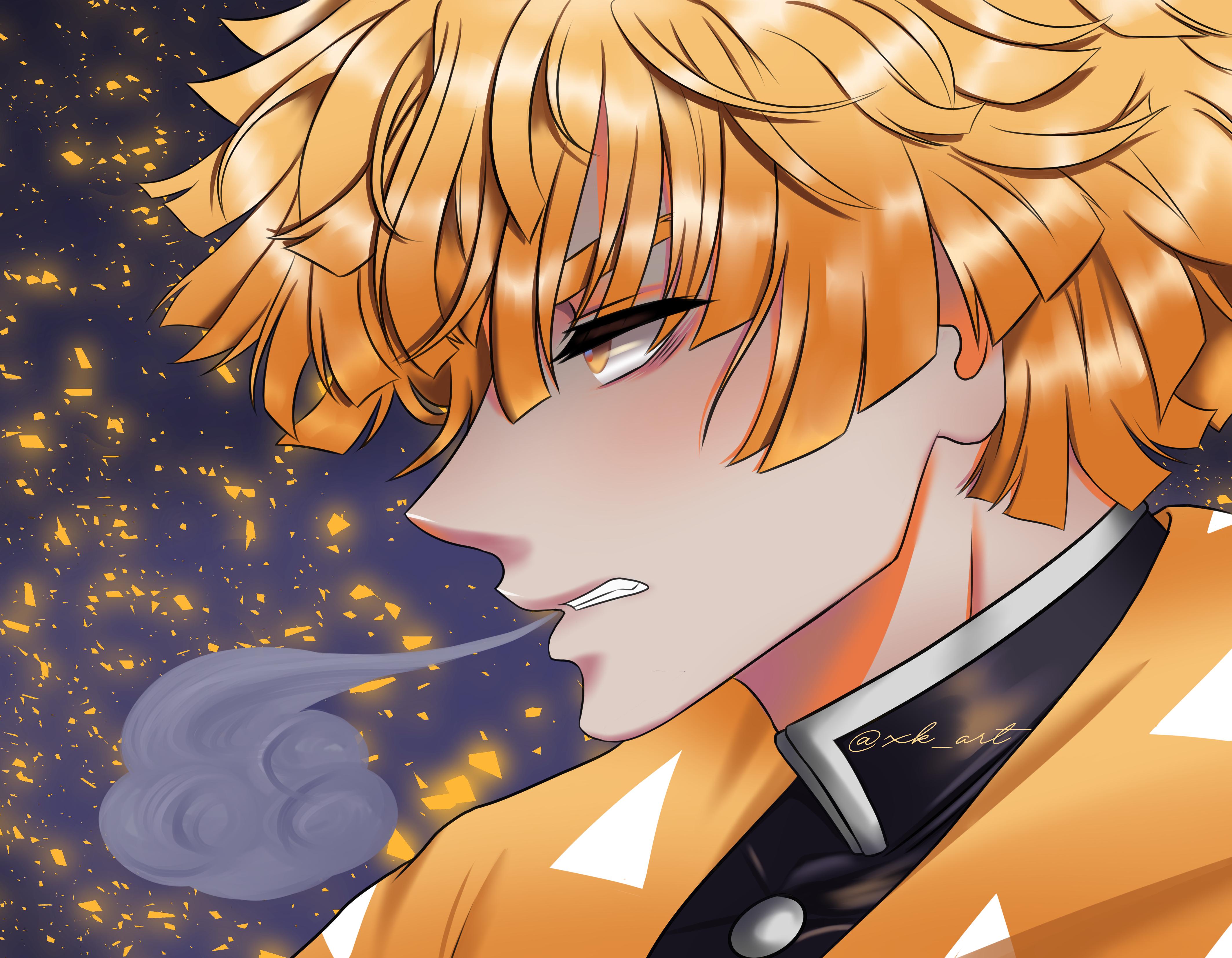 My take on Zenitsu [ Kimetsu no Yaiba ] | Scrolller