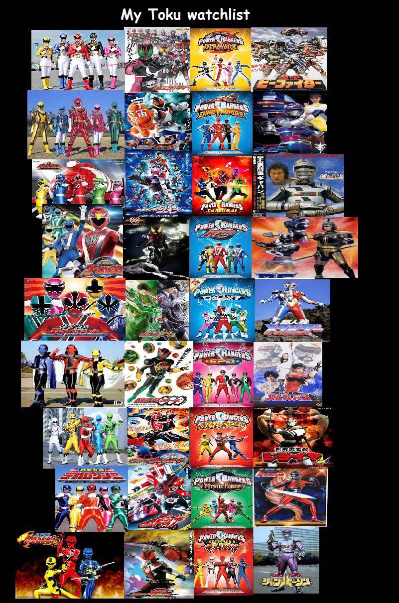 My top 9 Kamen rider Super sentai Power rangers And Metal hero seasons | Scrolller