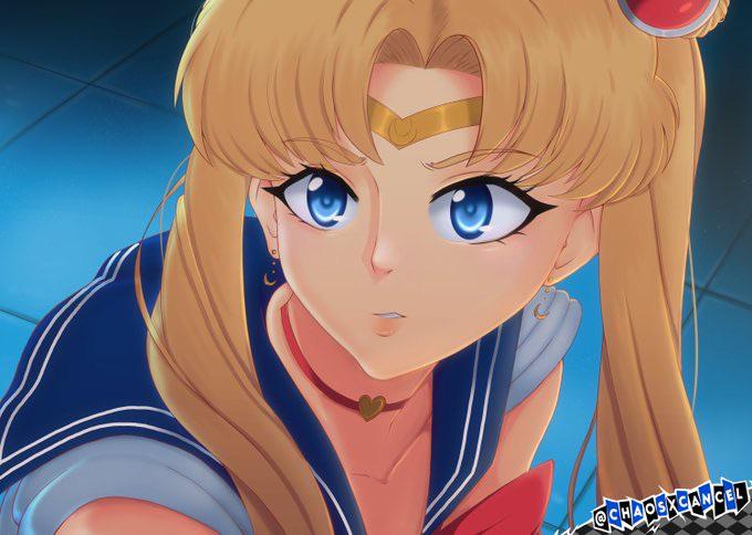 My try at the sailor moon redraw ! | Scrolller