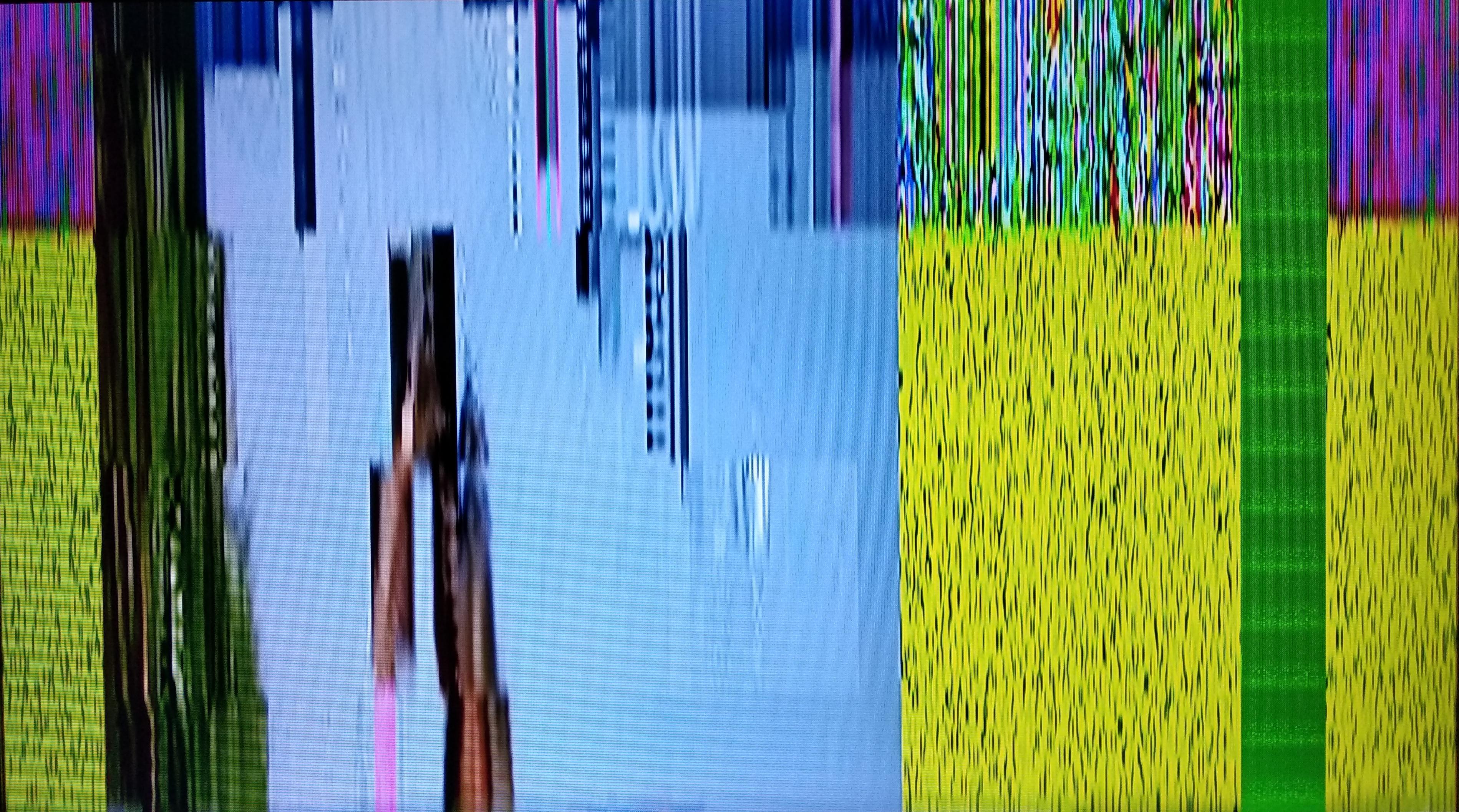 My TV glitched... | Scrolller