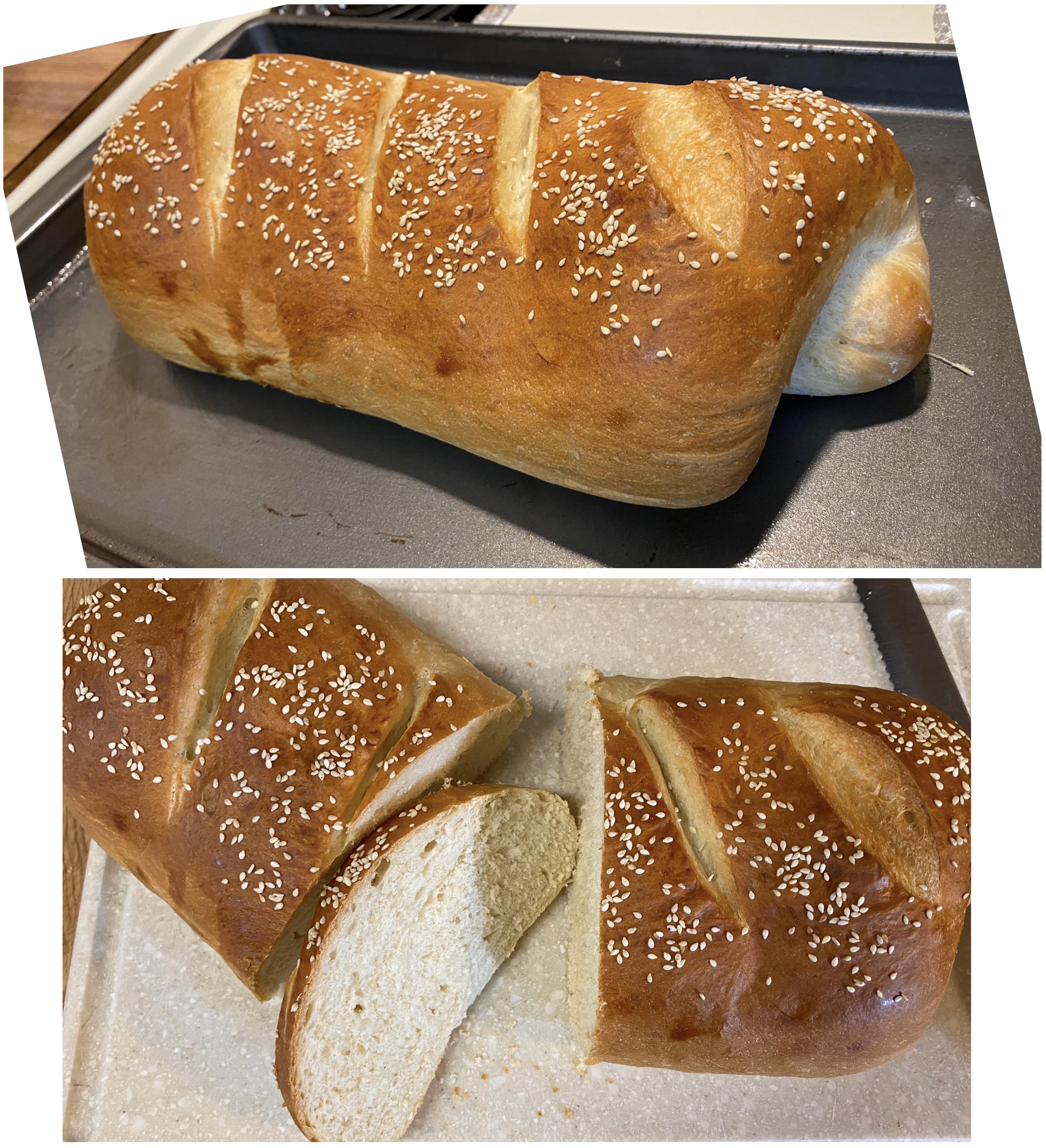 My very first loaf of bread. | Scrolller