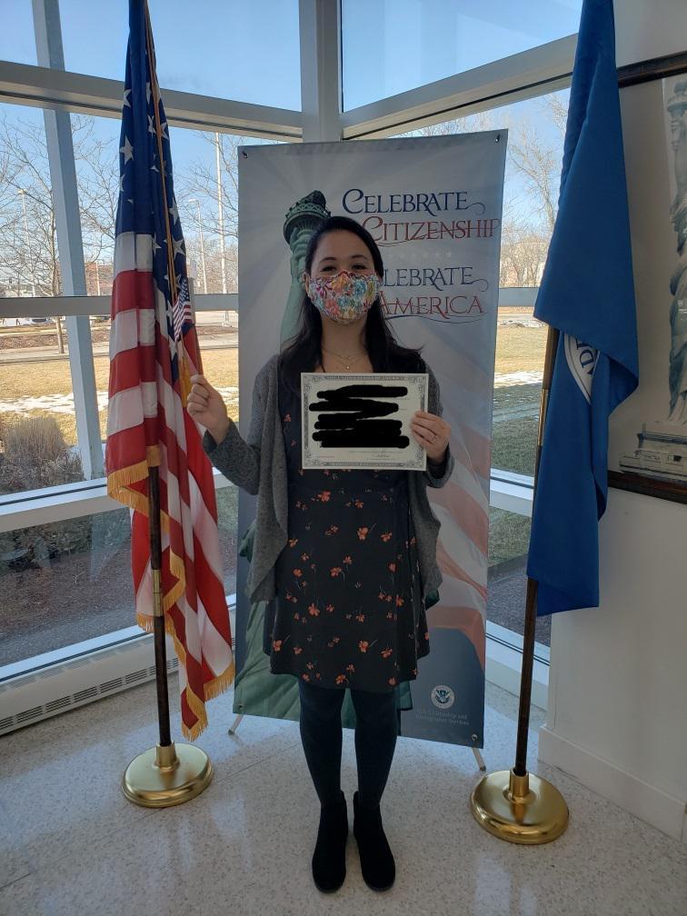 My wife is finally a U.S. citizen! | Scrolller