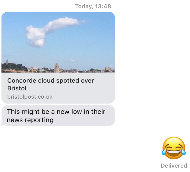 My wife just sent me this gem from the Bristol Post | Scrolller