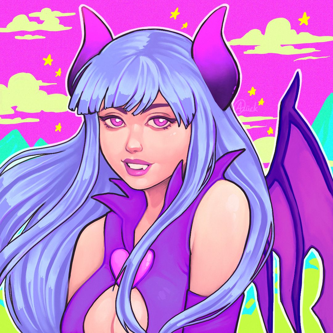My wonderfully talented Girlfriend (Ampii on leaderboards) drew Little Devil Marija | Scrolller