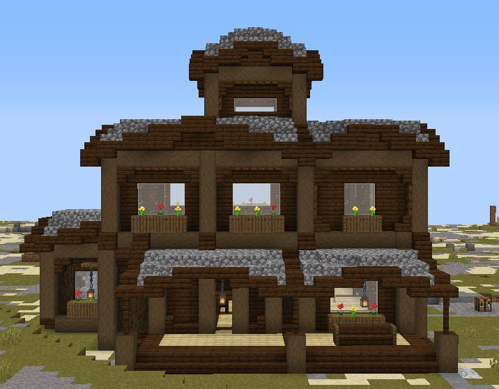 My Woodland Mansion Inspired Starter Base I Built On An SMP | Scrolller