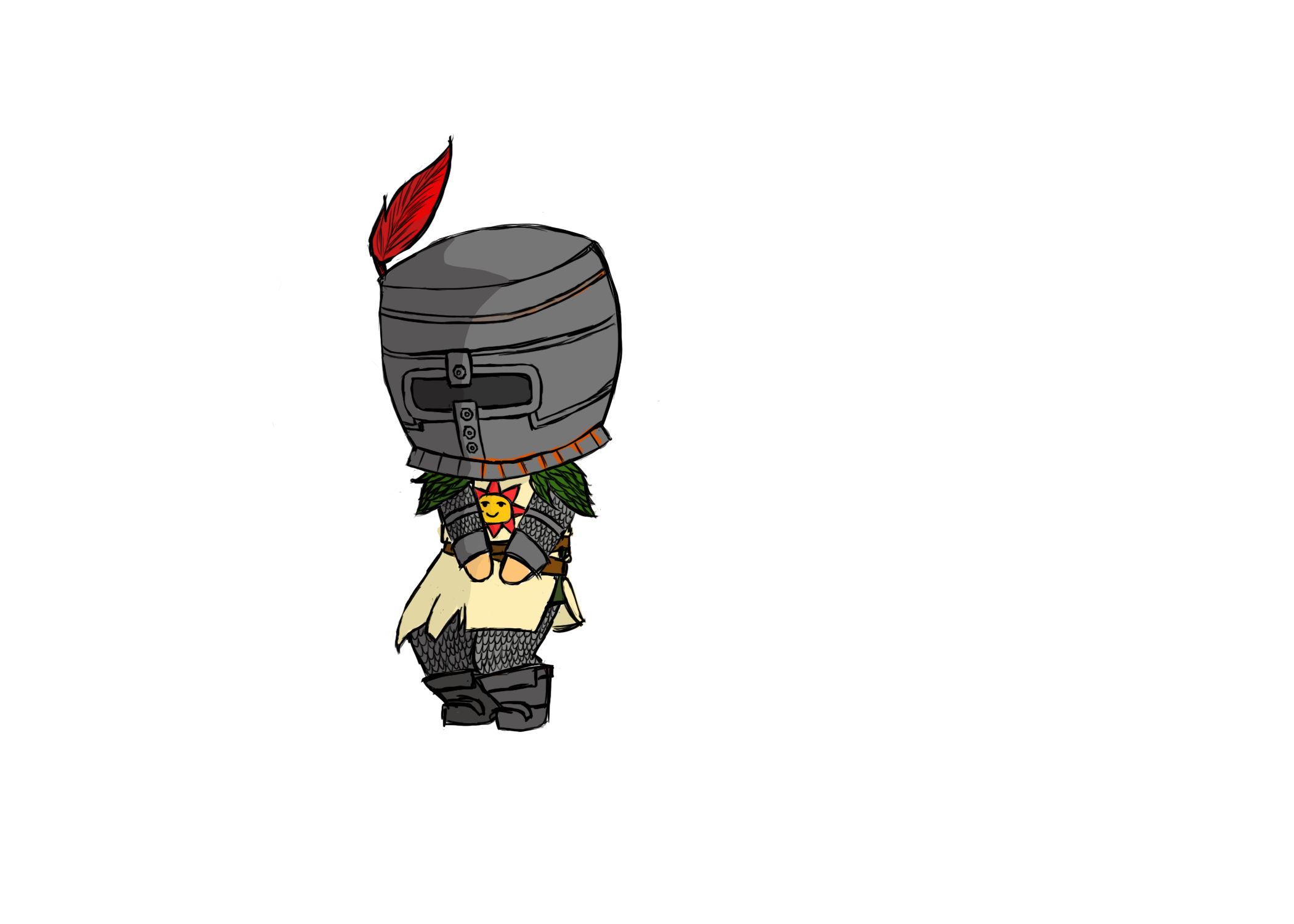 My work in progress of Solaire! | Scrolller