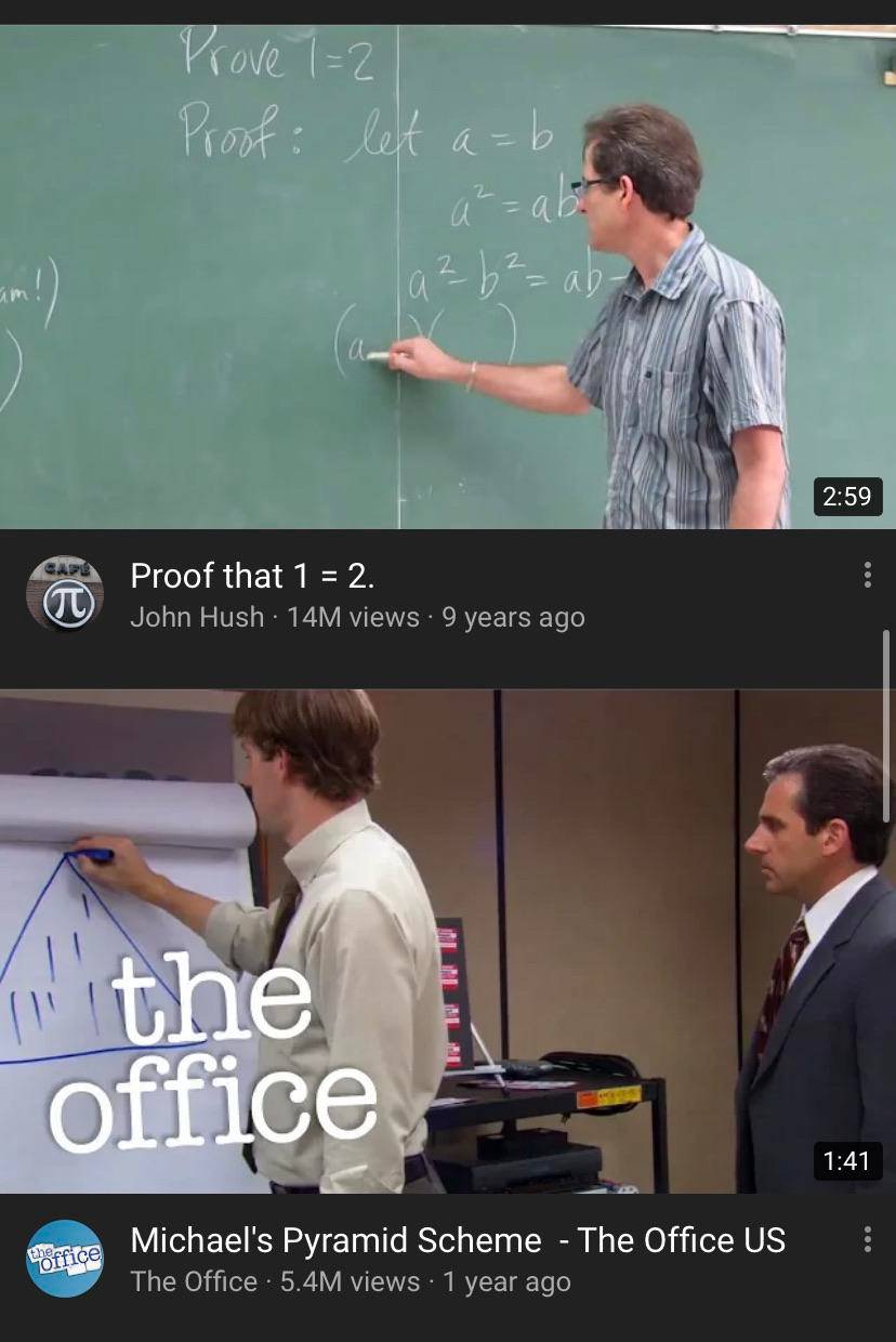 My YouTube home screen | Scrolller