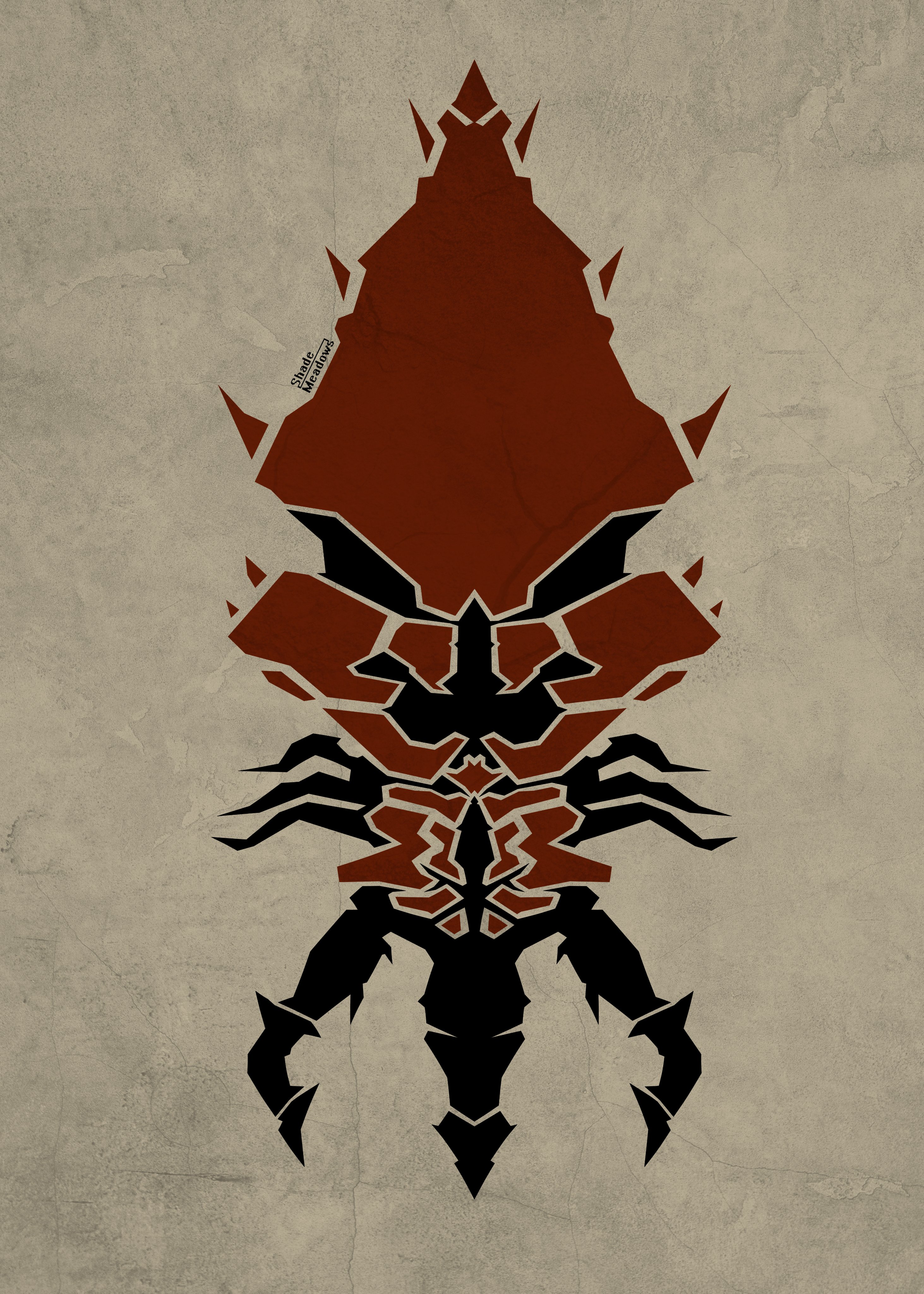 #N7Day Leviathan Cave Painting [Mass Effect Fanart by me] | Scrolller