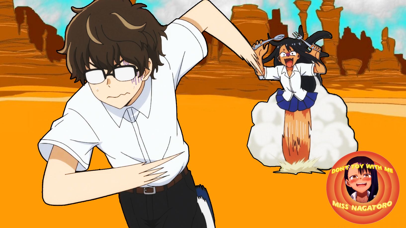 Nagatoros reactions really remind me of Looney Tunes so I had to make this cursed meme | Scrolller