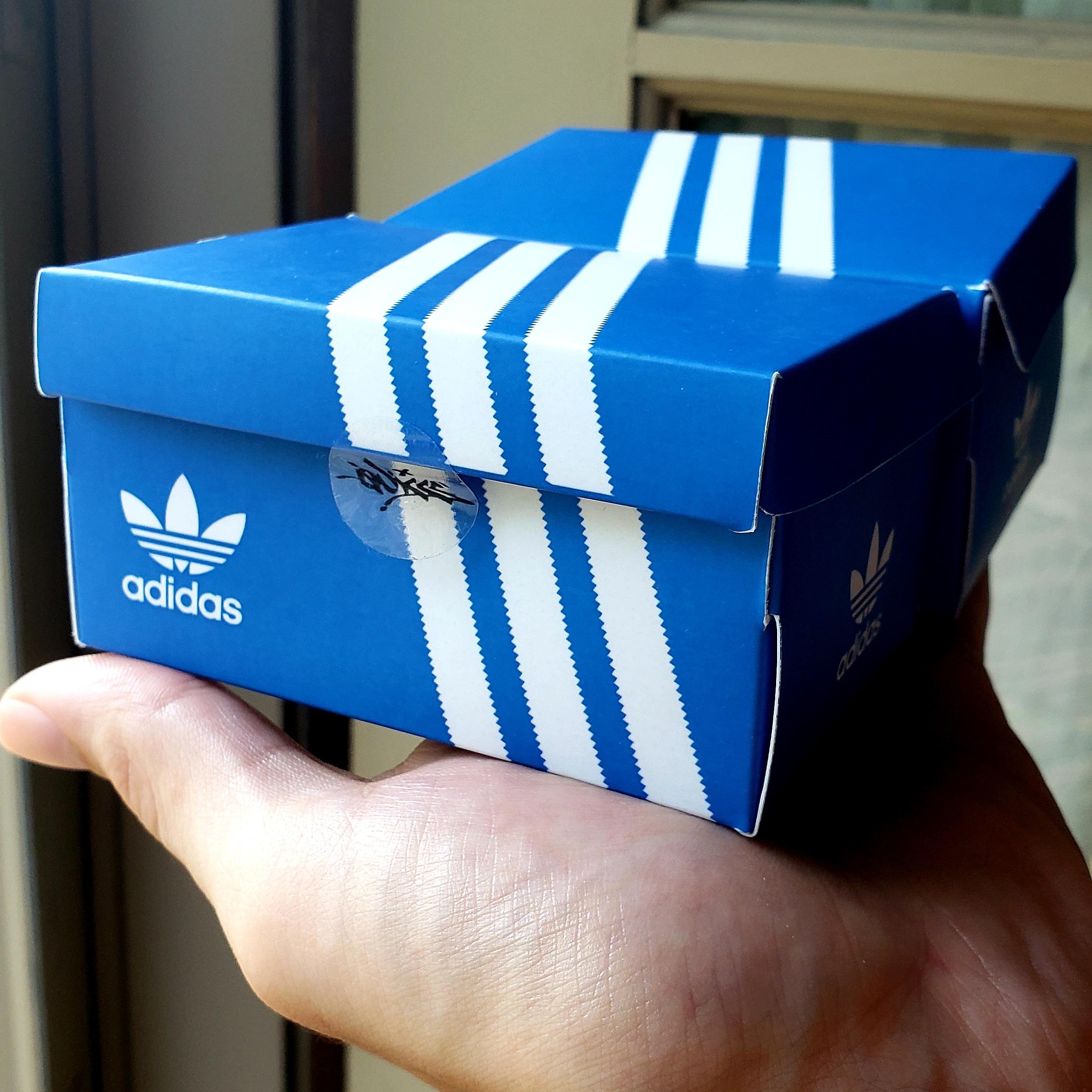 Nano size Adidas boxes... | Scrolller