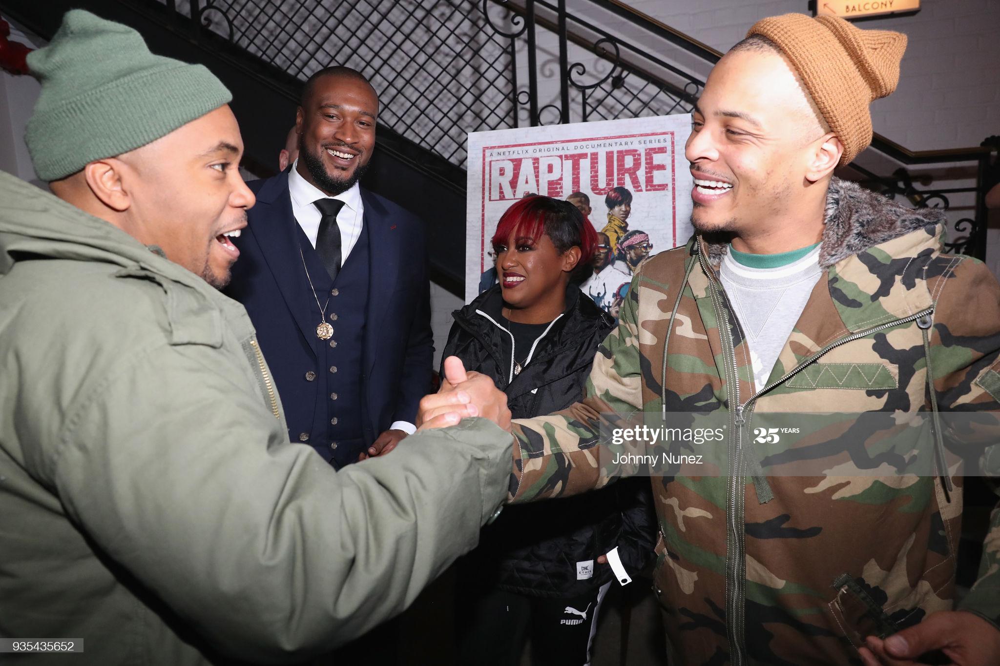 Nas, Director Marcus A. Clarke, Rapsody and T.I. | Scrolller