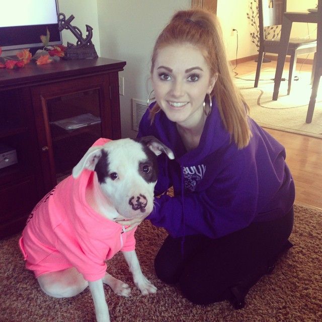 Natalie Lust and her pup | Scrolller