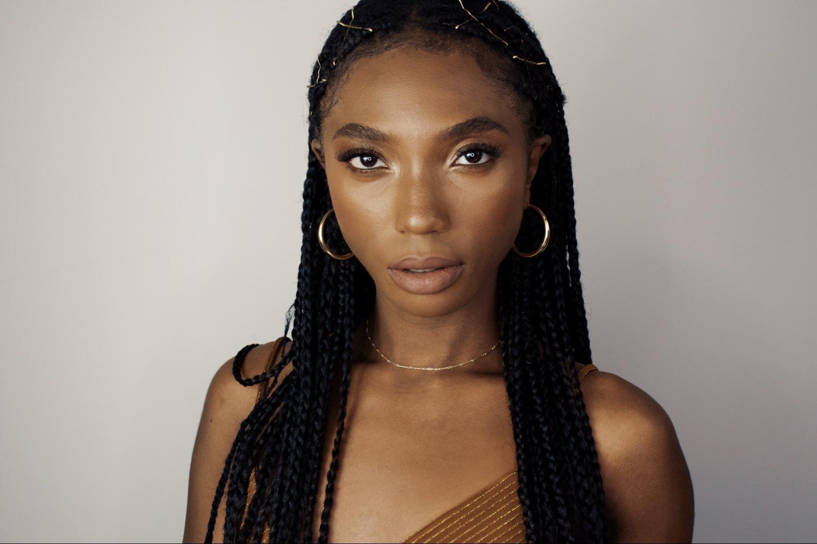 Natural Soft glam on dark brown skin | Scrolller