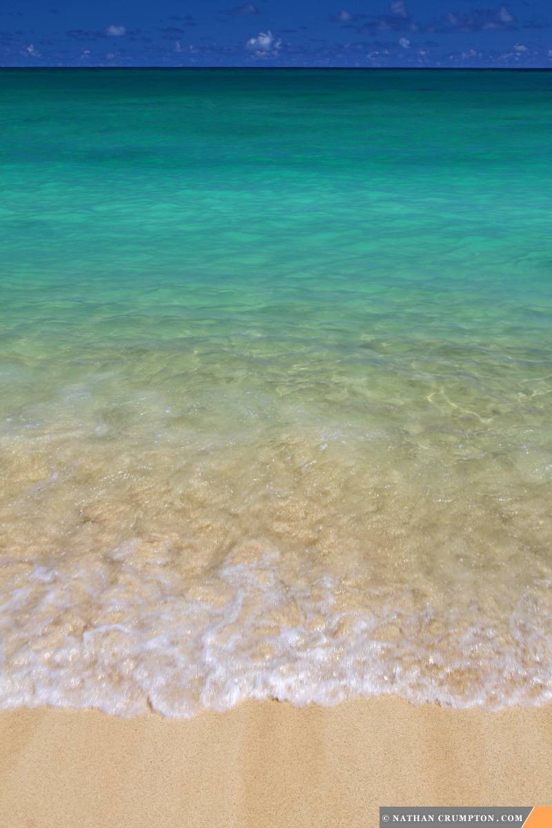 Nature's Color Gradient: Lanikai Beach, Hawaii. [OC][800 x 1,200] | Scrolller