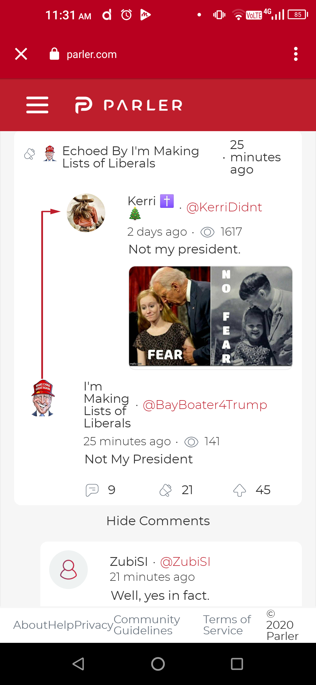 Nazis confirmed! | Scrolller