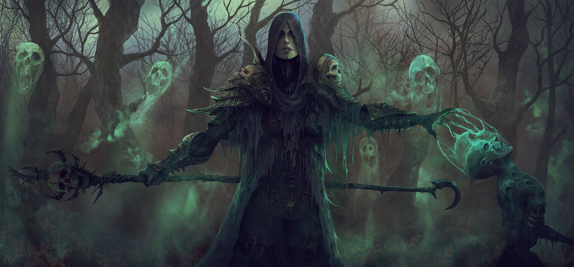 Necromancer by Peter Ortiz | Scrolller