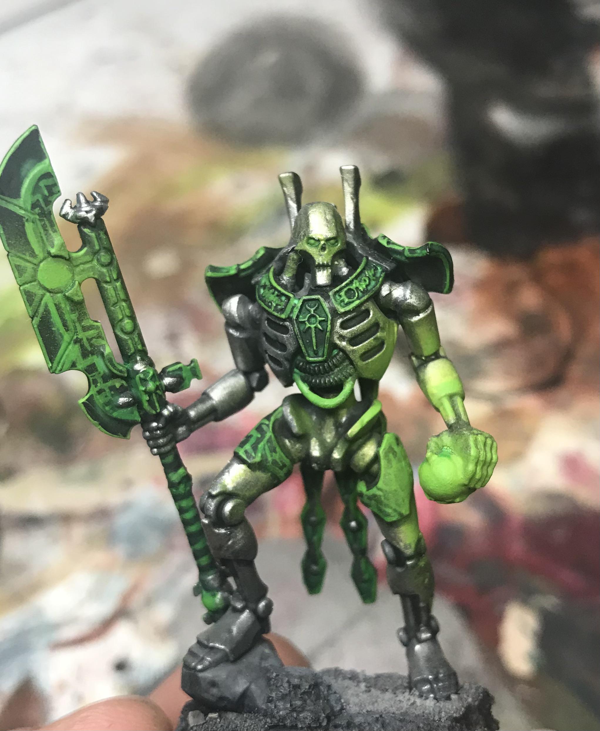 Necron Lord kitbash | Scrolller