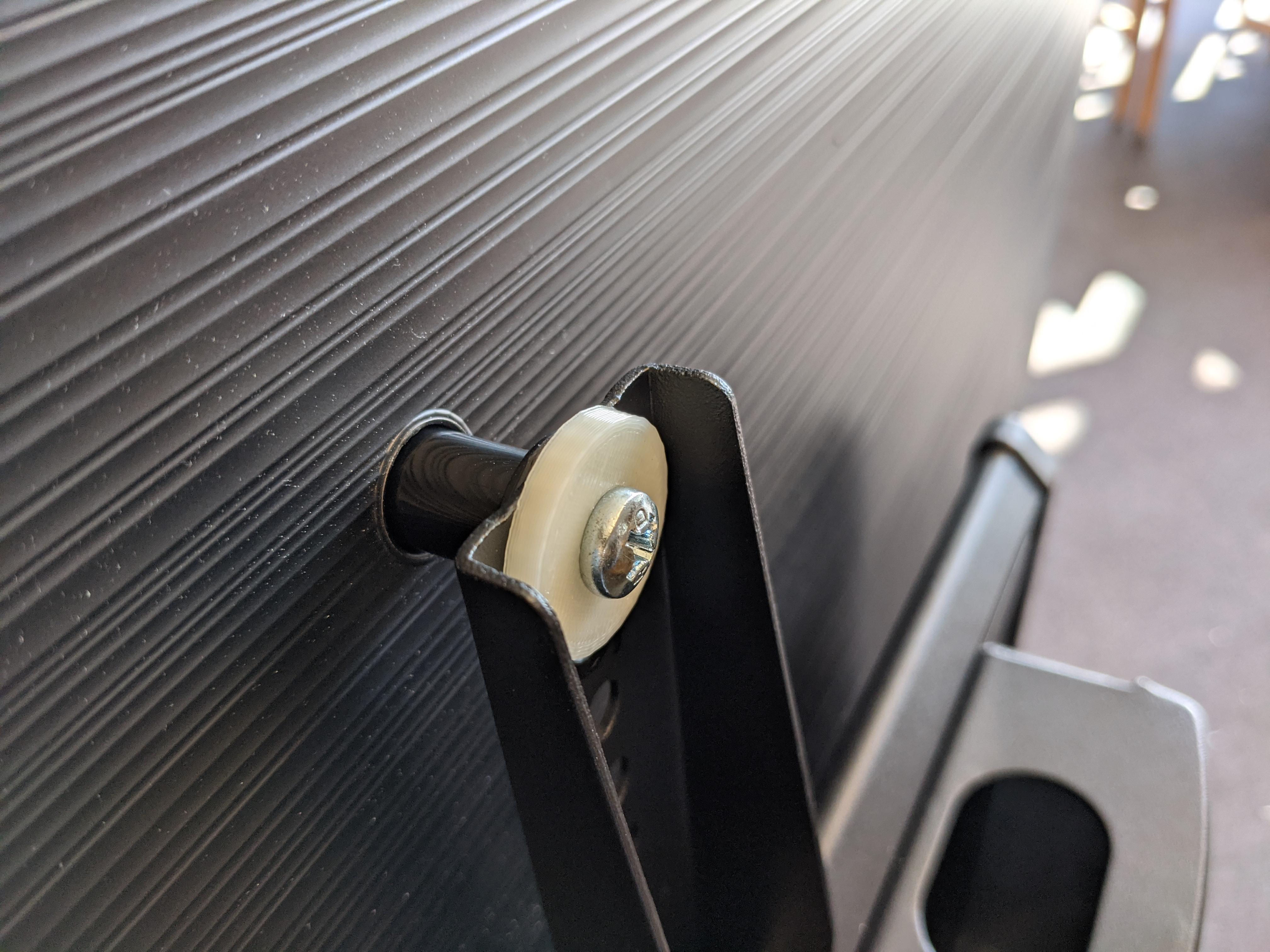 Needed spacers to mount the new TVs at work on their stands. | Scrolller