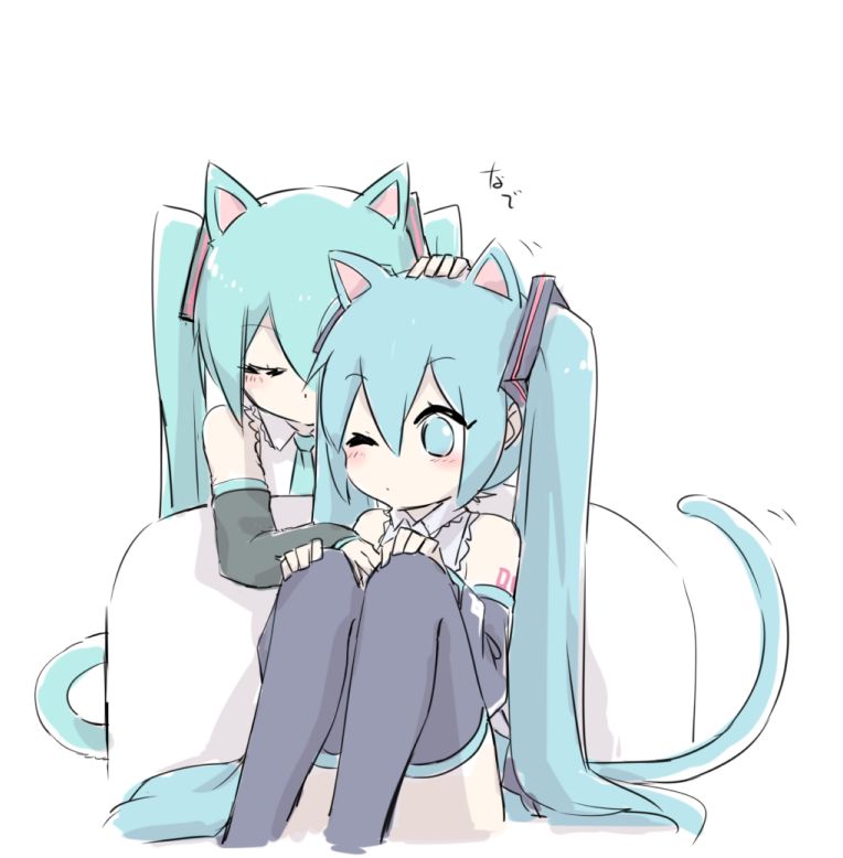 Neko Miku pats [Vocaloid] | Scrolller