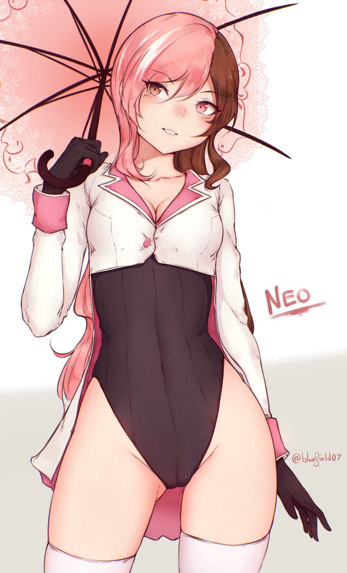 Neopolitan And Her Ornate Umbrella (Bluefield) [RWBY] | Scrolller