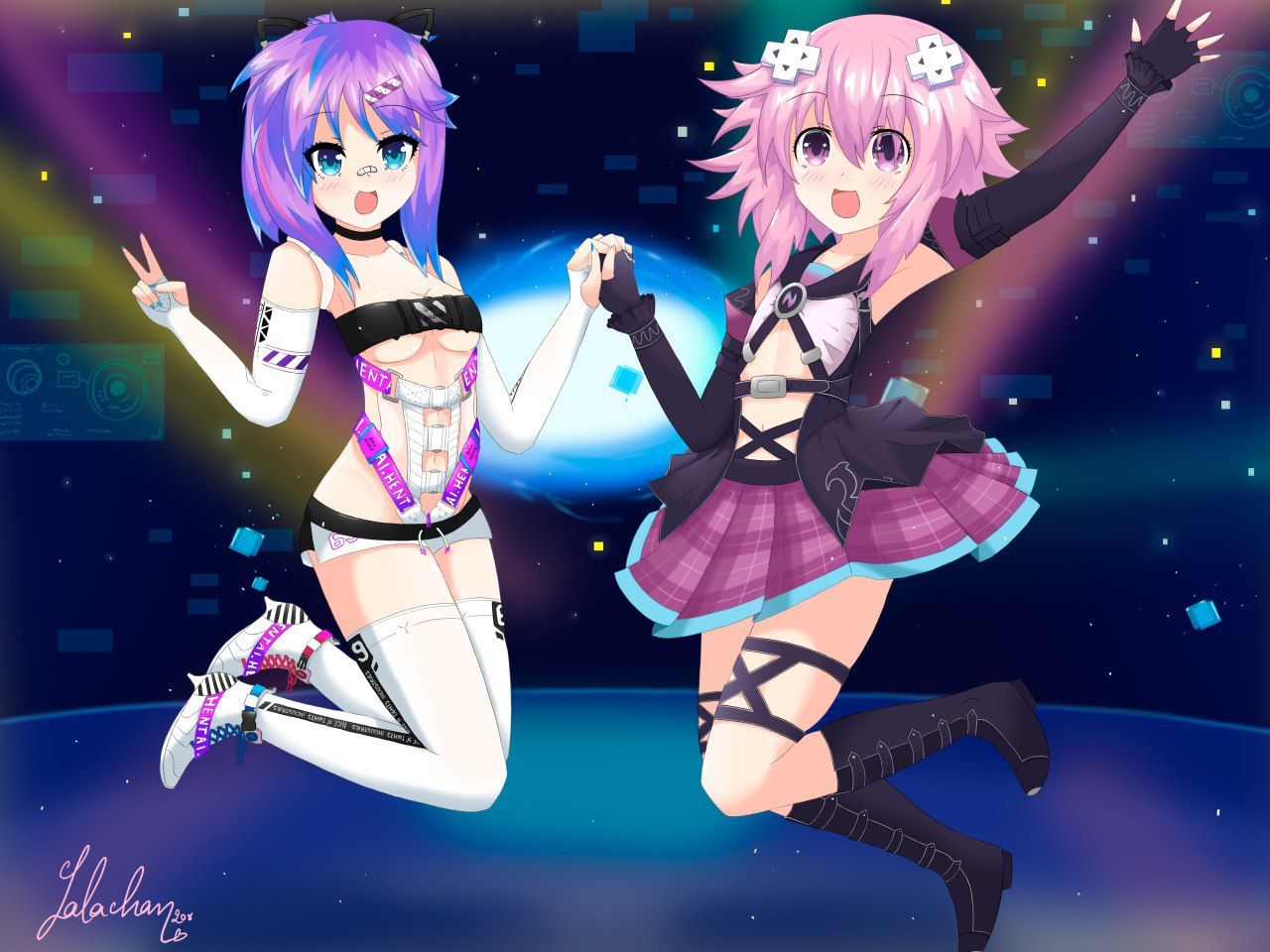 Nep x Projekt Melody collab? | Scrolller