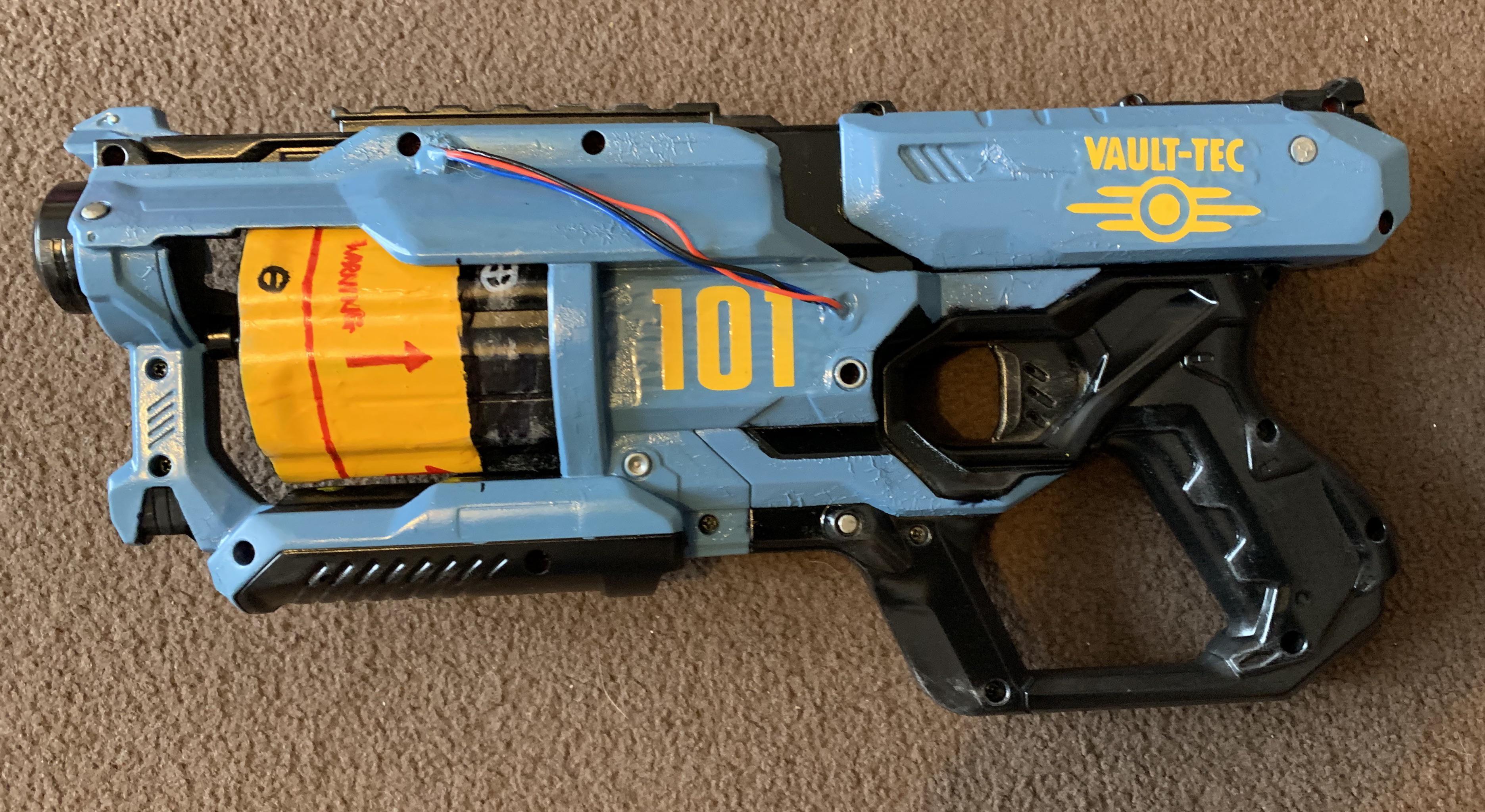 Nerf Cycloneshock - Fallout Vault Tec Edition | Scrolller