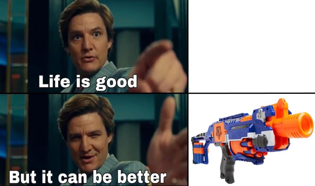 Nerf or nothing | Scrolller