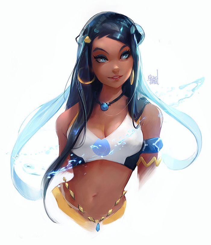 "Nessa" by Ross Tran | Scrolller