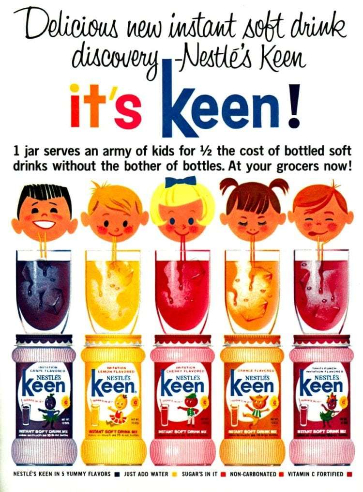 Nestlé's Keen, 1963 | Scrolller