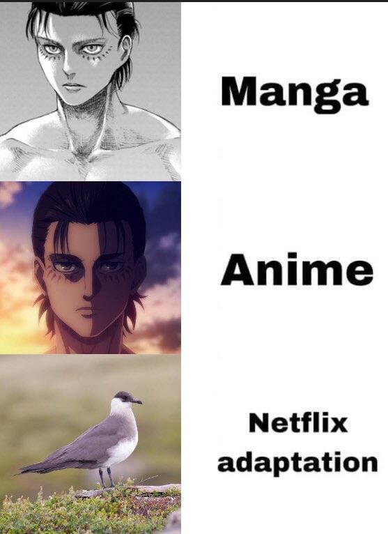 Netflix adaptation looks great. | Scrolller