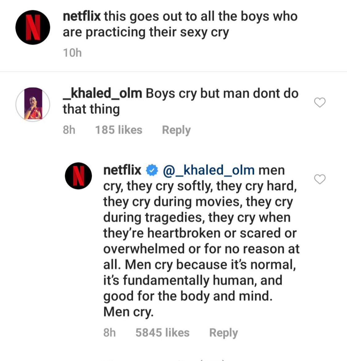 Netflix speaking the truth | Scrolller