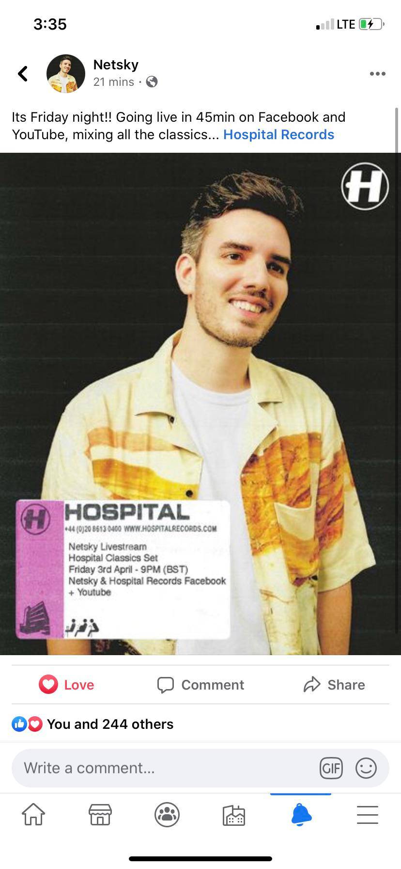 Netsky livestream (hospitality classic set) | Scrolller