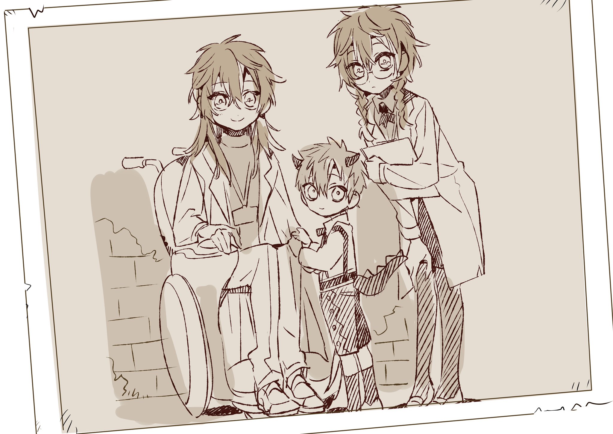 New art by AidaIro from the new AU, Shijima Mei and her monster | Scrolller