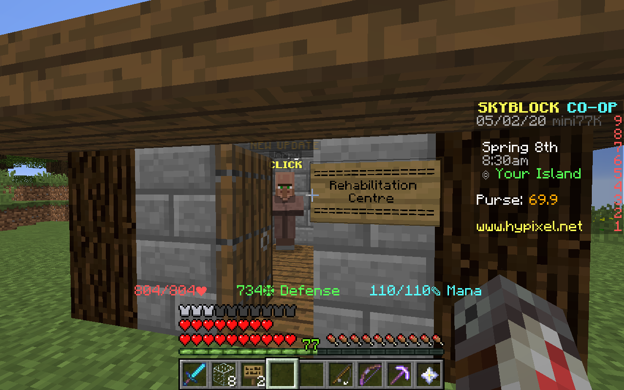 New building in skyblock | Scrolller