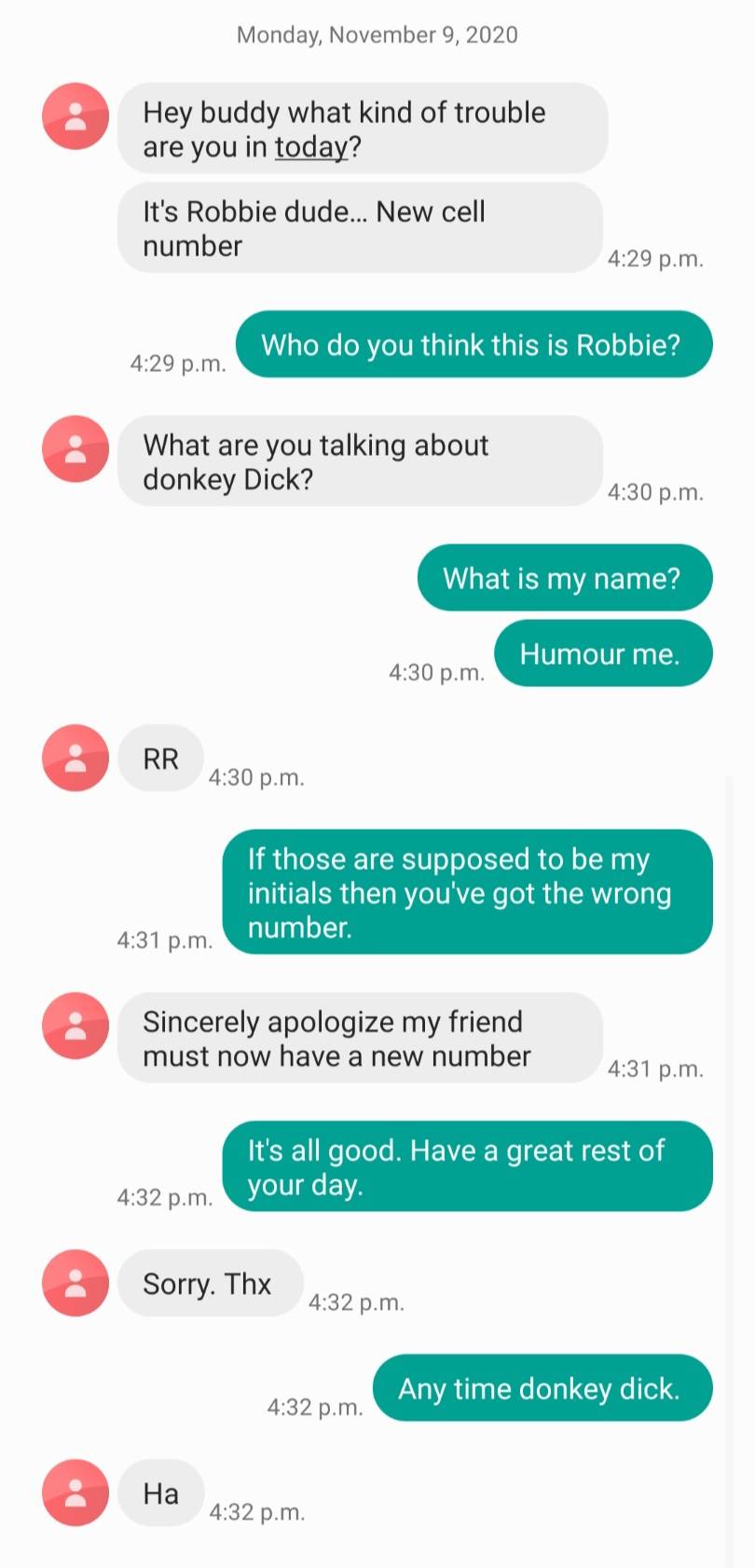 New cell, wrong number | Scrolller