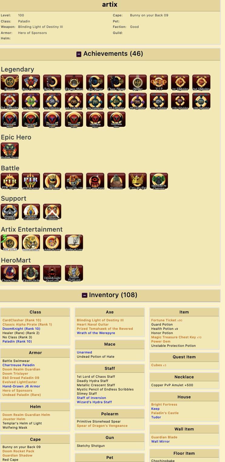 New character page design out | Scrolller