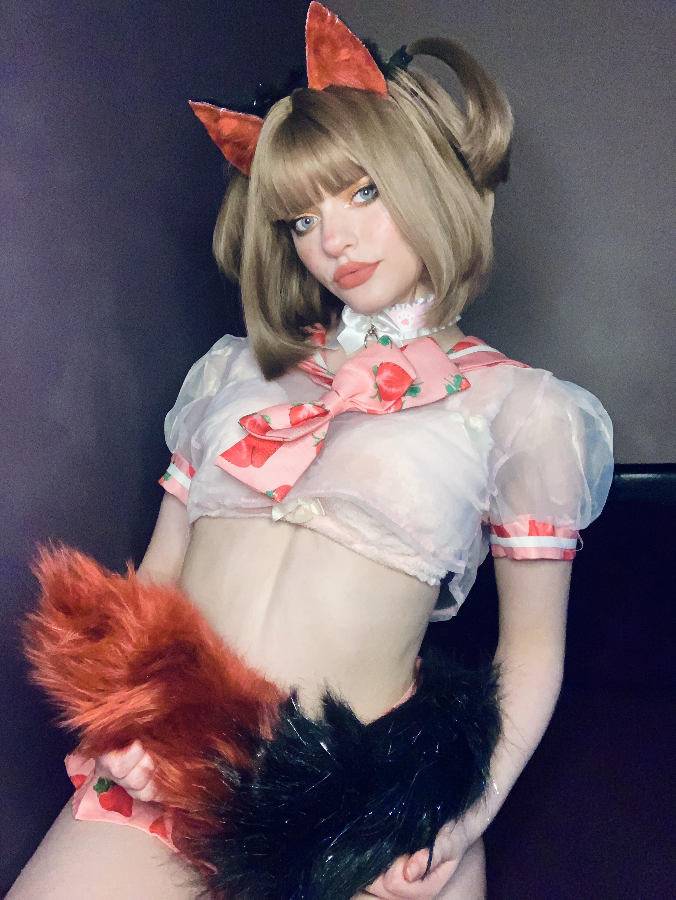 My nee ears and tail set! 😊 ️ | Scrolller