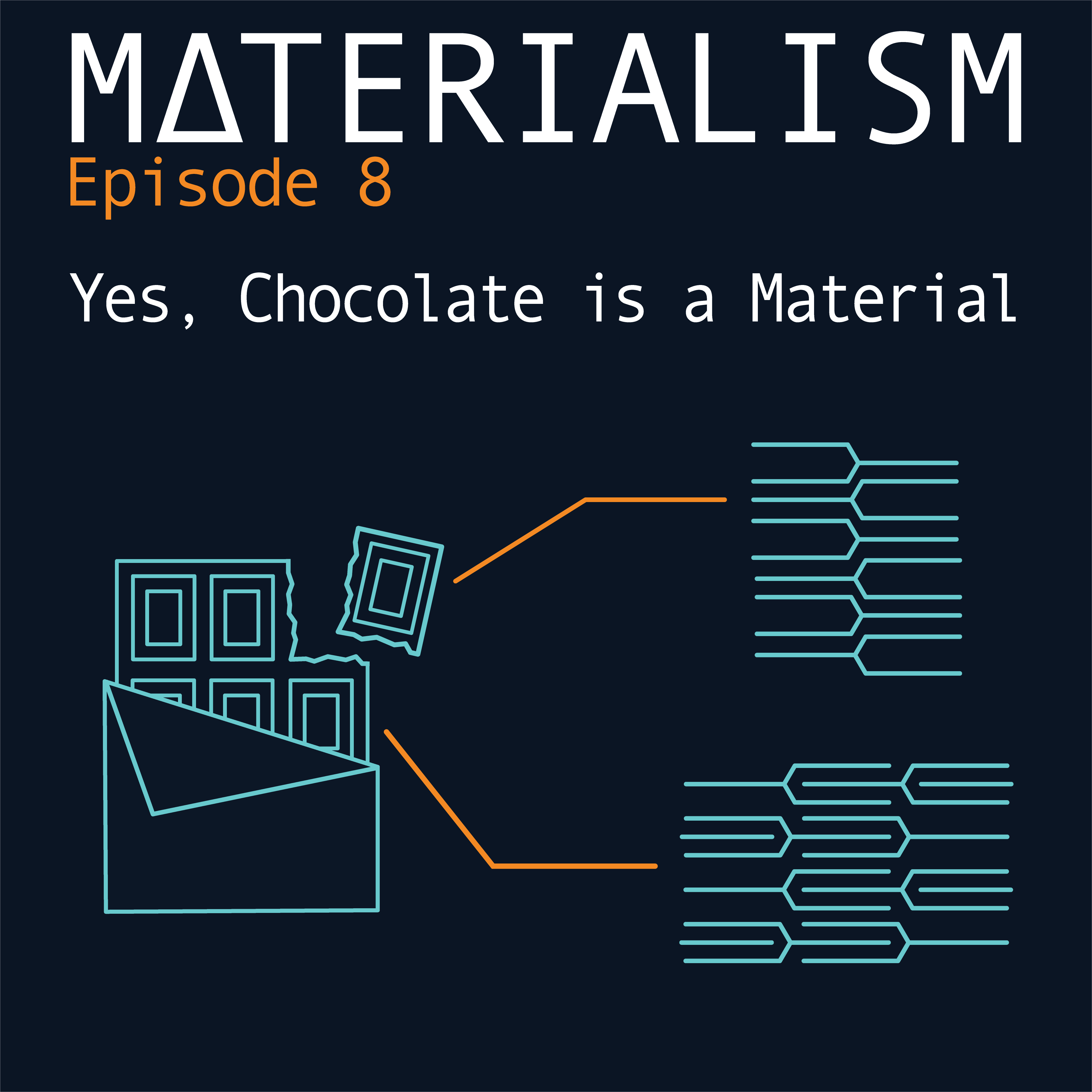 New Episode of Materialism on the materials science behind chocolate (Links in the comments ...