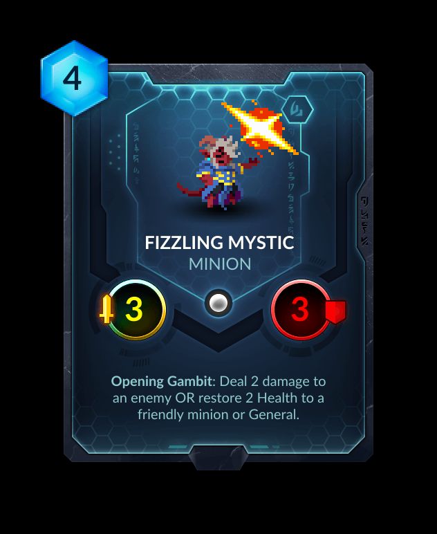 New Expansion Neutral Reveal - Fizzling Mystic | Scrolller