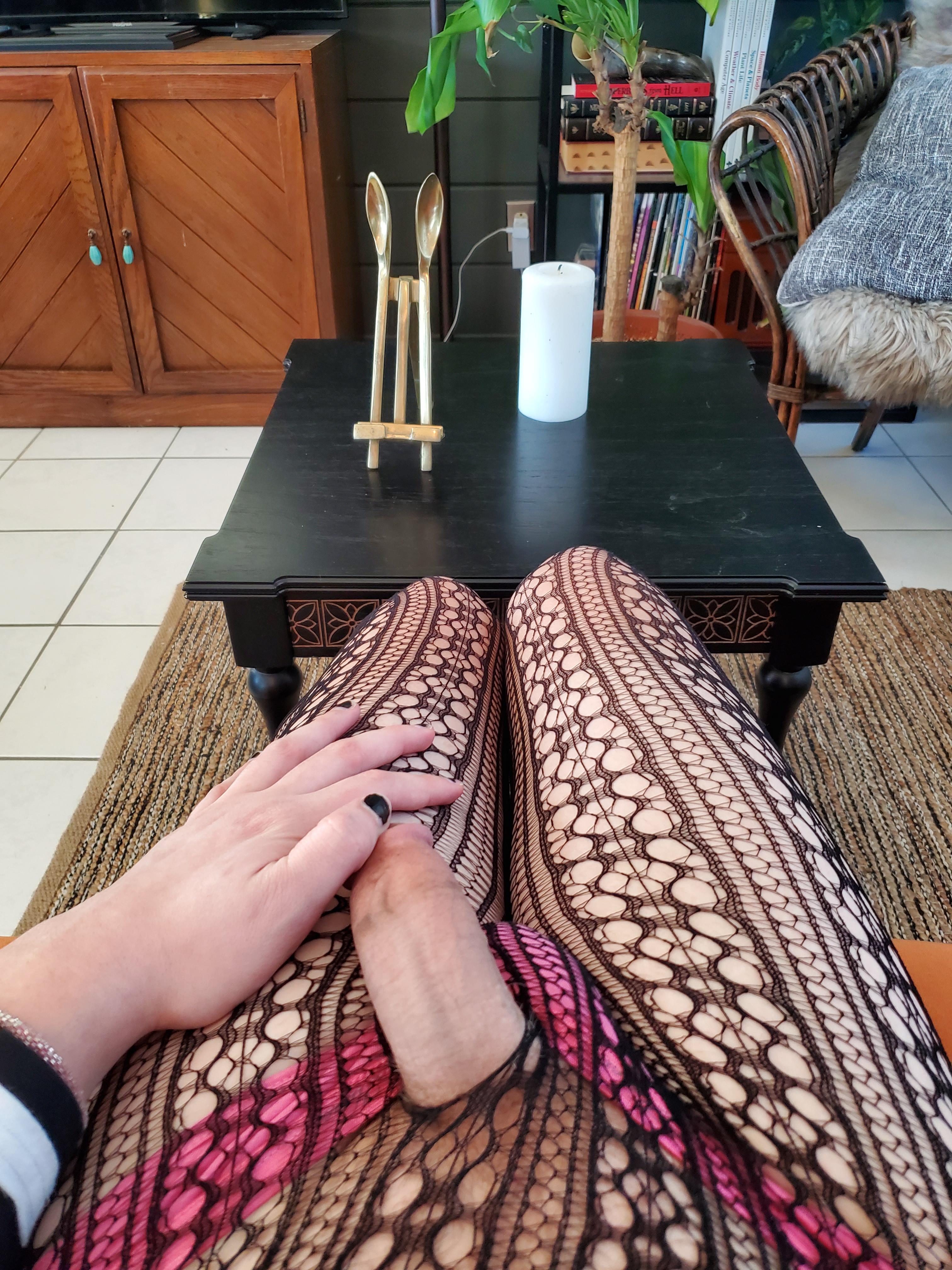 new fishnets have me a little excited💕 | Scrolller