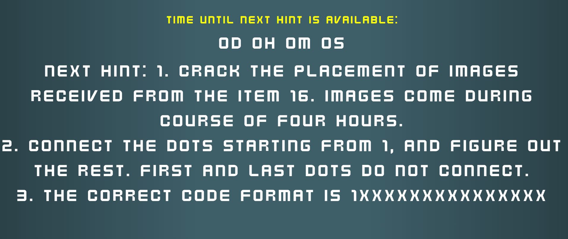 New Hint Scrolller