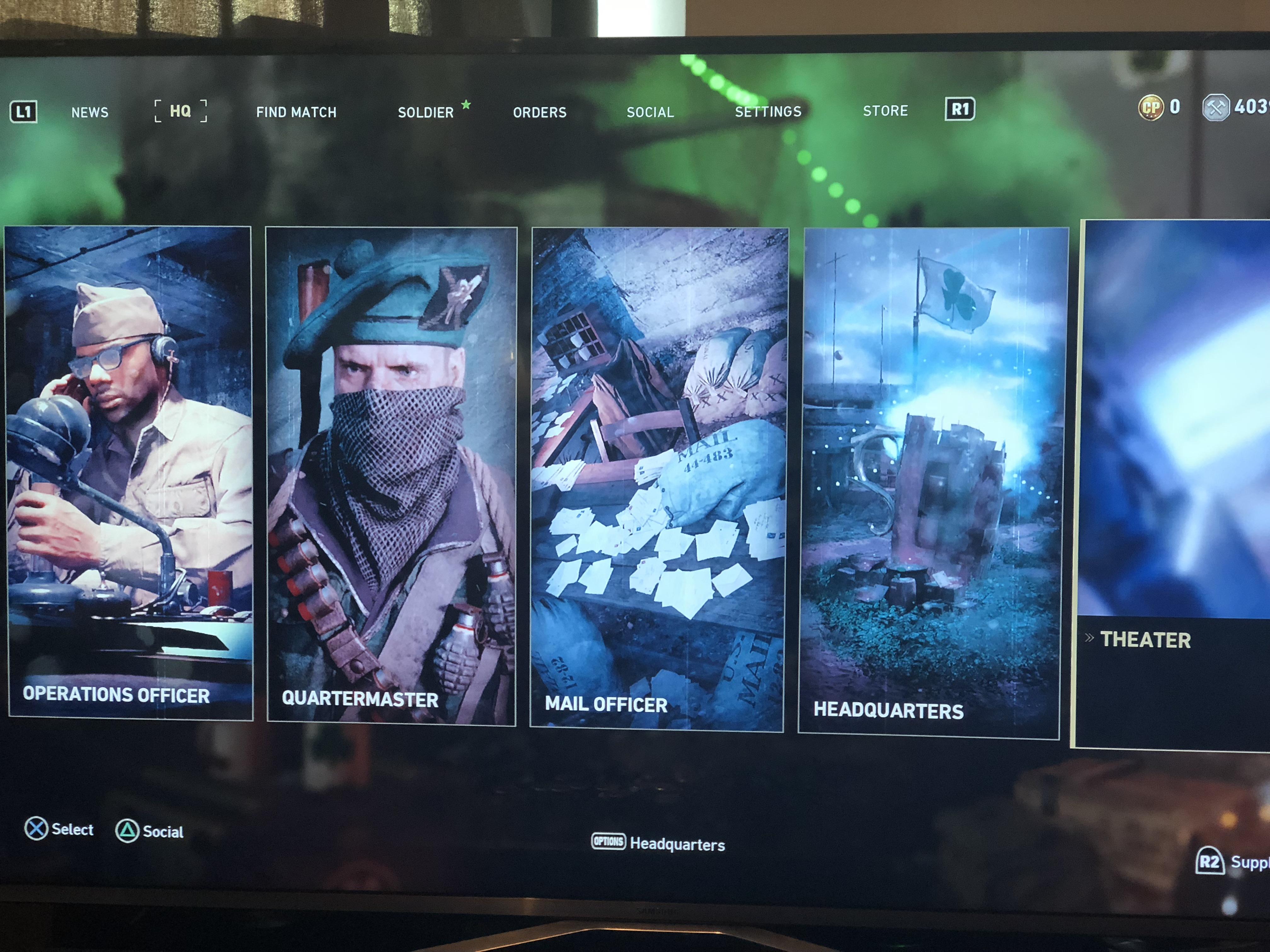 New HQ on the main title screen! | Scrolller