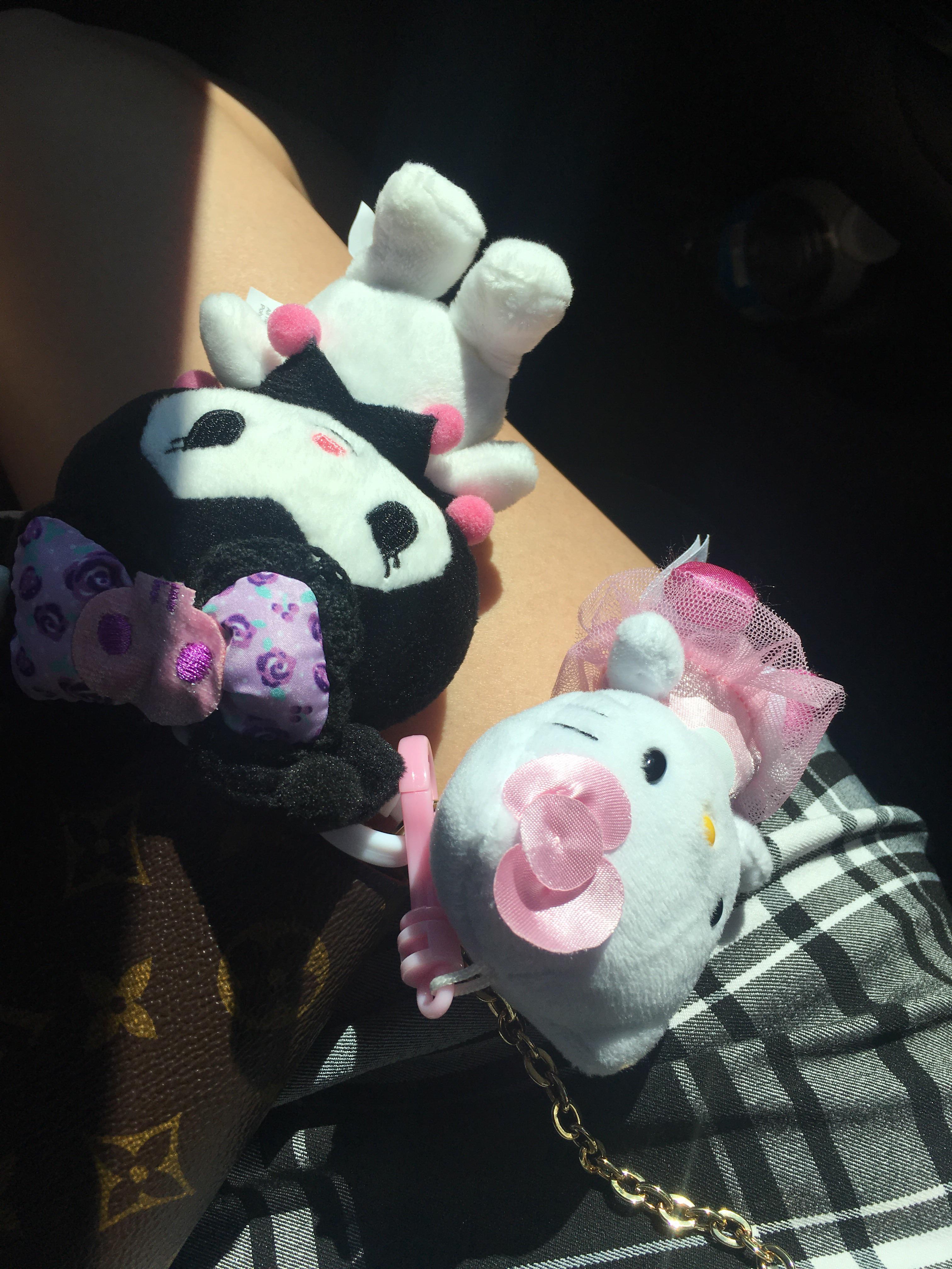 new kuromi clip for my bag