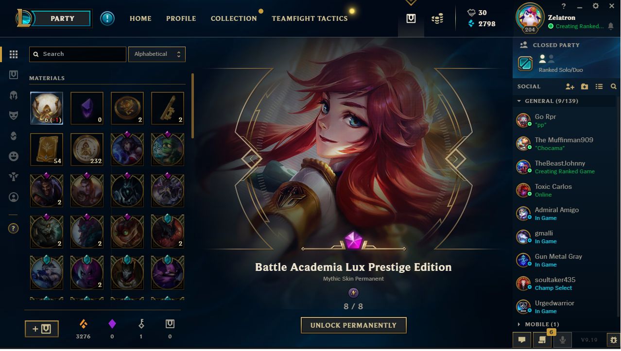 New Lux main here. | Scrolller