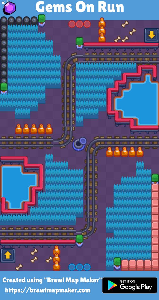 New map idei: Gems On Run | Scrolller