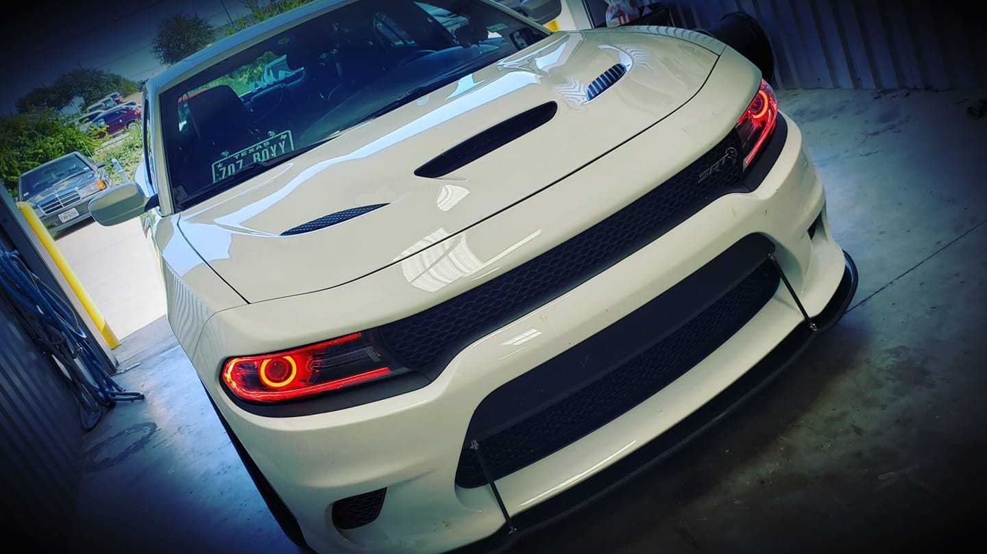 New menacing headlights on the Hellcat | Scrolller